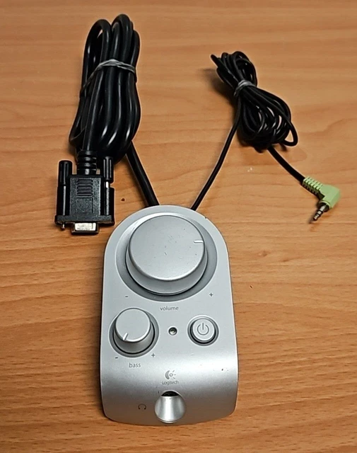 LOGITECH Z-2300 VOLUME Control Controller Pod Wired Remote Replacement ...