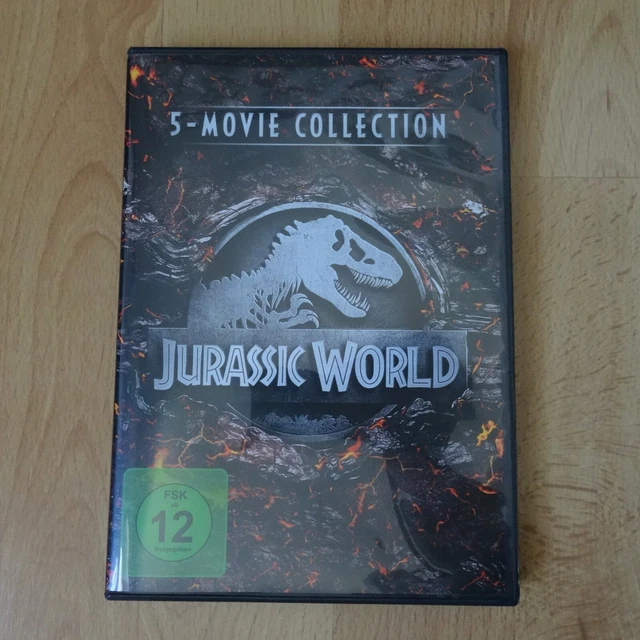 JURASSIC WORLD, 5-MOVIE Collection - Jurassic Park - Dinosaurier - DVD ...