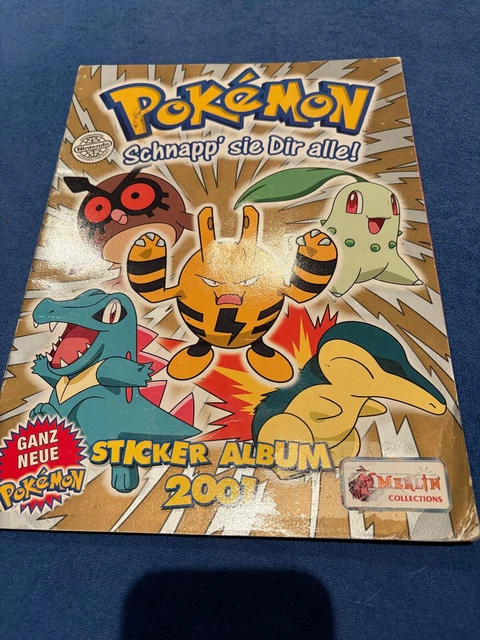 MERLIN POKÉMON 3 Gold Sticker Album komplett complete EUR 25,00 ...