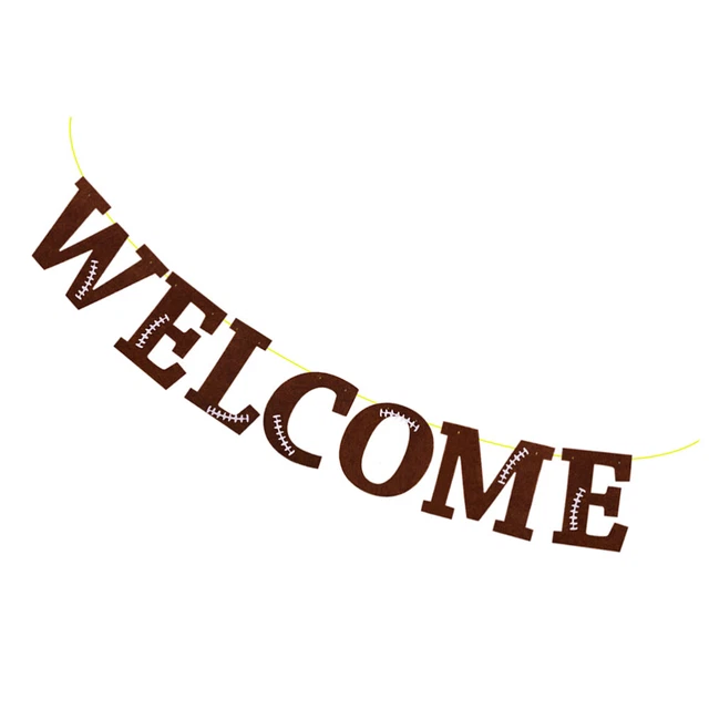 1 BANNIÈRE BIENVENUE Banderoles Bannière De Lettre De Bienvenue ...