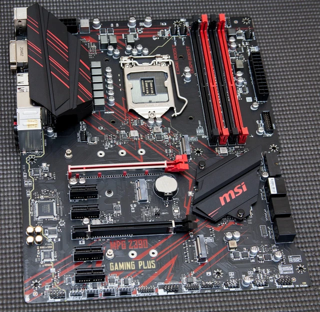 MSI MPG Z390 GAMING PLUS Intel LGA1151-2 ATX Motherboard DDR4 *TESTED ...