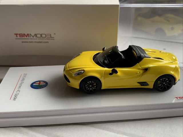 TSM TRUS SCALE Model Miniatures 1/43 Car Model Of The 2016 Alfa Romeo ...