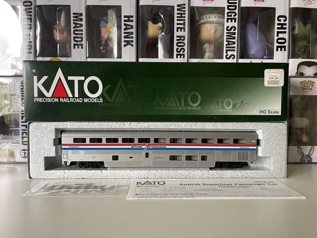 KATO HO SCALE Amtrak Superliner Sleeper Phase iii #35-6082 $170.00 ...