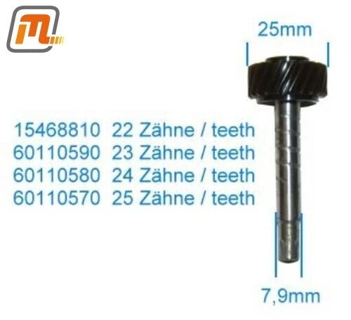 FORD CORTINA MK3 MK4 MK5 Speedometer Driving Gear 5 Speed Type 9 23 ...