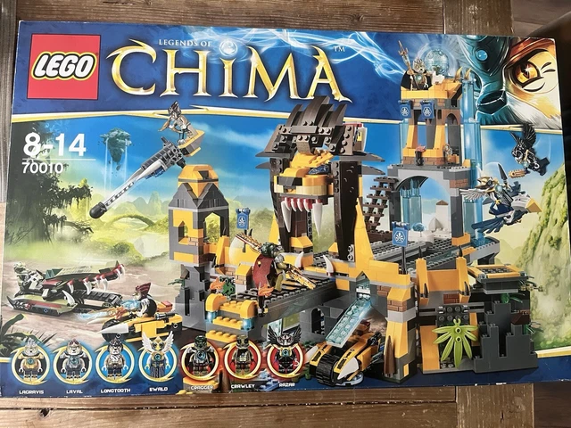 LEGO LEGENDS OF Chima Lion Temple Set (70010) – Brand New & Unopened ...