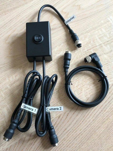 MASSEY FERGUSON/ VALTRA Twin Camera Selector And Display Adapter Cable ...