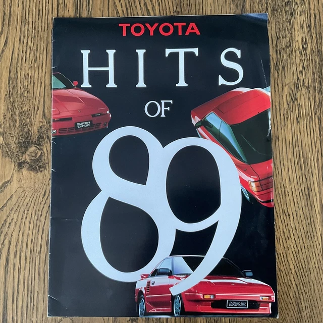 1989 TOYOTA MR2 Supra Camry V6 Celica Corolla Land Cruiser 60 Brochure $24.99 - PicClick AU