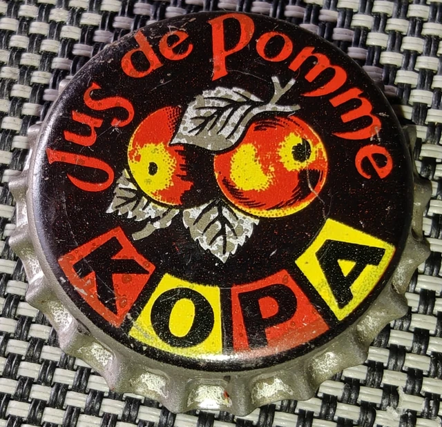 ANCIENNE CAPSULE JUS De Pomme KOPA kronkorken Kapsel EUR 29,00 ...