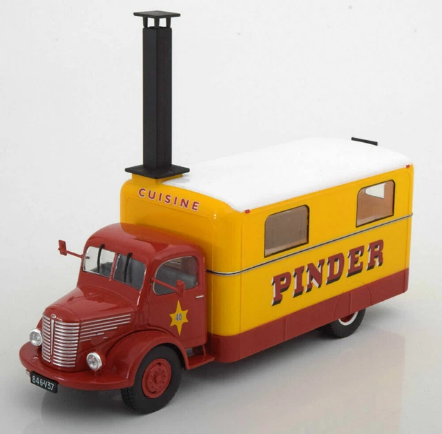 CAMION UNIC &FOURGON CUISINE DU CIRQUE PINDER" N°40 (1953)-(1/43ème ...