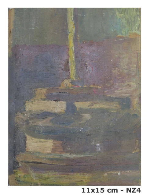 VIEUX TABLEAU CROQUIS Œuvre Du Peintre Leon Nancey Nature Morte ...