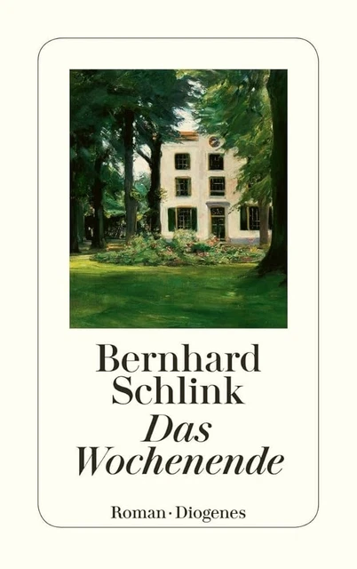 BERNHARD SCHLINK DAS Wochenende Diogenes Roman de Société Allemand EUR ...