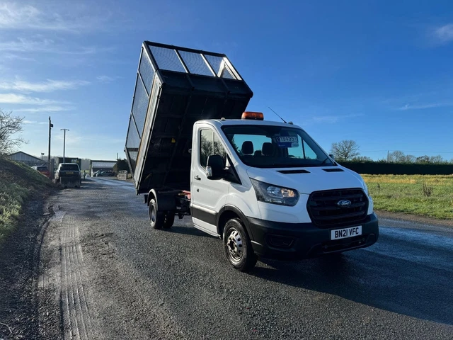 FORD TRANSIT 2.0 350 EcoBlue HD Leader tipper cage 2dr Diesel Manual ...