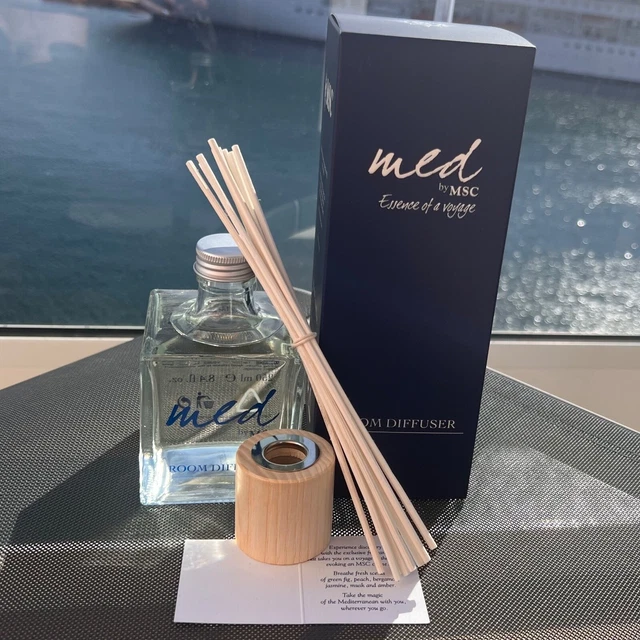 DIFFUSER MED BY MSC Cruise 250ML XL ROOM DIFFUSER FRAGNANCE £99.95 ...