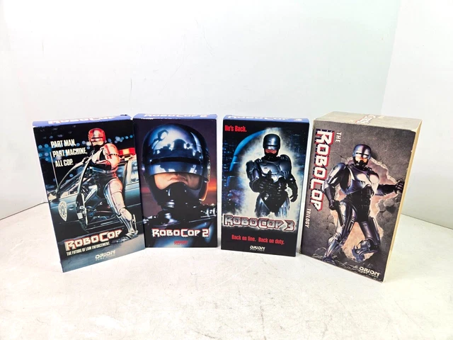 ROBOCOP TRILOGY VHS Box Set 1993 Orion Used Good Condition READ £18.49 ...