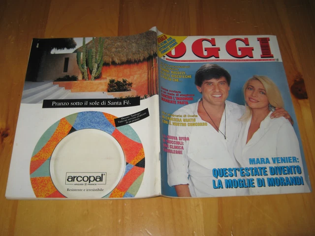 TODAY 1995/19=GIANNI MORANDI=MARA Venier=Wendy Windham=Lilli Carati ...