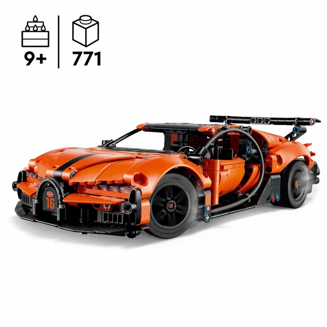 LEGO TECHNIC BUGATTI Chiron Pur Sport Hypercar - Model 42222 (9+ Years ...