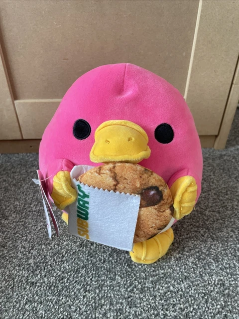 ZURU SNACKLES SERIES 2 Whitney Subway Plush Toy Soft Toy Pink Cookie £ ...