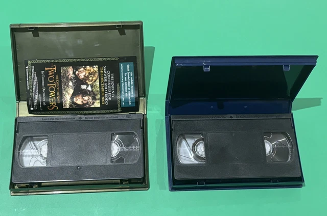 THE LORD OF the Rings VHS Lot - Fellowship + Return of the King PAL ...
