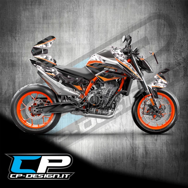 GRAPHICS KIT FOR - KTM 790 890 DUKE R 2018 2019 2020 2021 Sticker Decal ...