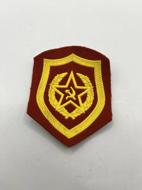 GENUINE USSR CCCP Soviet Russian Red Army MVD state security cloth ...