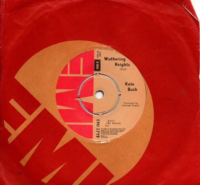 KATE BUSH:WUTHERING HEIGHTS/KITE:UK EMI:1977 £8.66 - PicClick UK