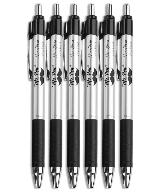 MR. PEN NO Bleed Pens, Bible Fine Tip, 1 Count (Pack of 6), Black £10. ...