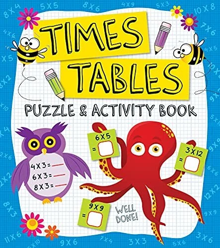 TIMES TABLES PUZZLE & Activity Book by Arcturus Publishing 1782122397 ...