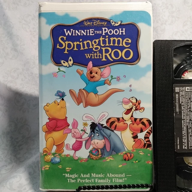 DISNEY WINNIE THE Pooh: Springtime With Roo VHS 2004 Clamshell $7.99 ...