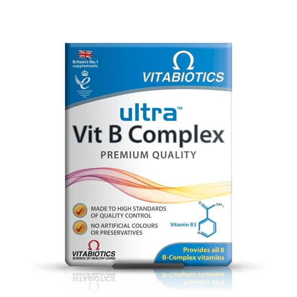 VITABIOTICS ULTRA VITAMIN B Complex Tablets - 60 Count £14.12 - PicClick UK