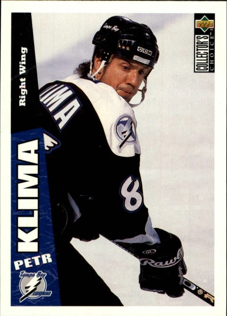 CARTE DE HOCKEY Lightning 1996-97 Collector's Choice #246 Petr Klima ...
