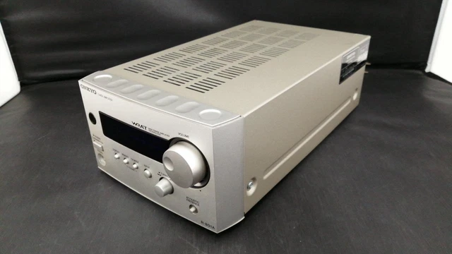 ONKYO R-801A STEREO Am-Fm Tuner Verstärker Silber (C-Rank) Gebraucht Von Japan EUR 128,22 ...