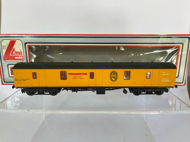 LIMA 00 SCALE 305658W 57' GUV Bogie Parcel Van, 'Theakston Brewers ...