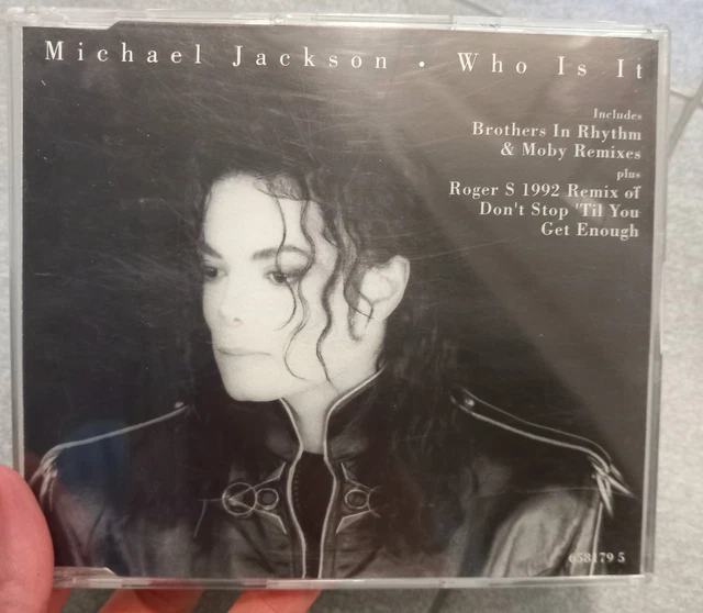 MICHAEL JACKSON WHO Is It rare 3 Track CD Single 1992 very good ...