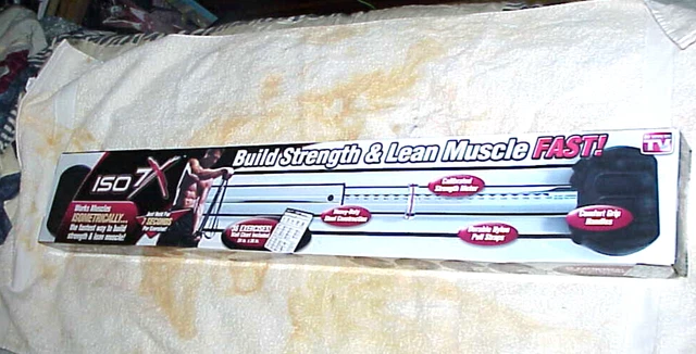 ISO 7X ISOMETRIC Workout Bar Bullworker Type Exercise Strength Trainer ...