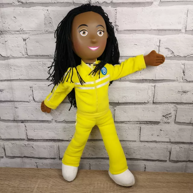 Balamory Josie Jump Soft Toy Plush Doll 18 Posable Vinyl Head Yellow Tracksuit £1299 Picclick Uk
