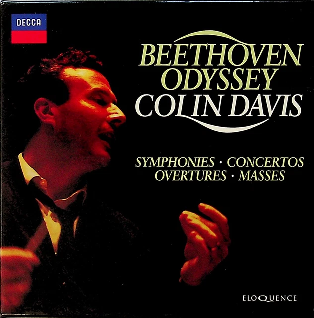 SIR COLIN DAVIS: Beethoven Odyssey - Symphonies/Concertos etc 12-CD Box ...