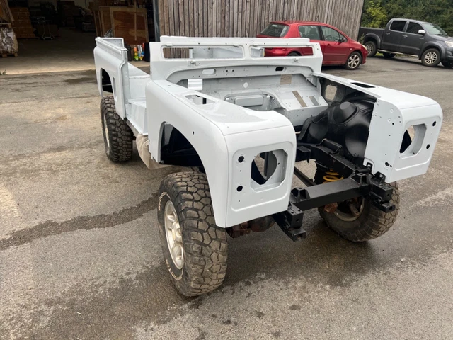 LAND ROVER DEFENDER 90 Project LHD/RHD Rolling Chassis Tub Body £2,700. ...