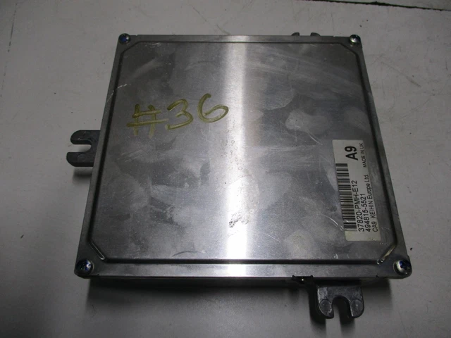 HONDA CIVIC MK7 Engine ECU 37820PMHE12 Control Module 1590cc D16V1 2005 ...