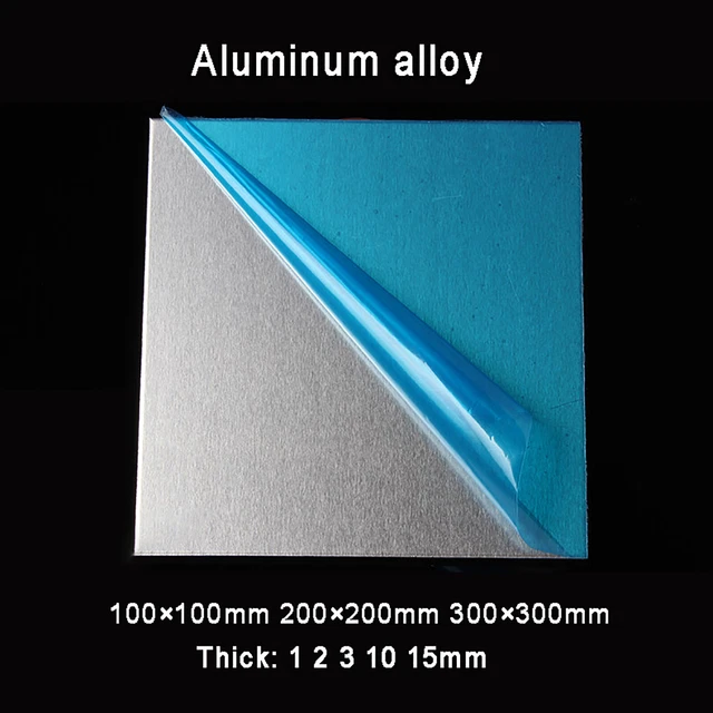 ALUMINIUM 6061 / 1060 Sheet Plate Metal Panel 1-10mm Thick | 100 200 ...