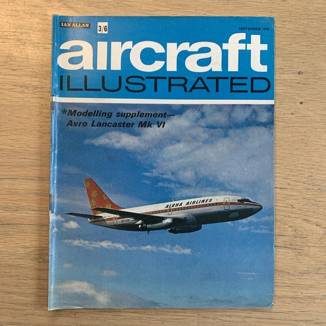 AIRCRAFT ILLUSTRATED MAGAZINE September 1970 (vol.3 no.9) & Extra ...