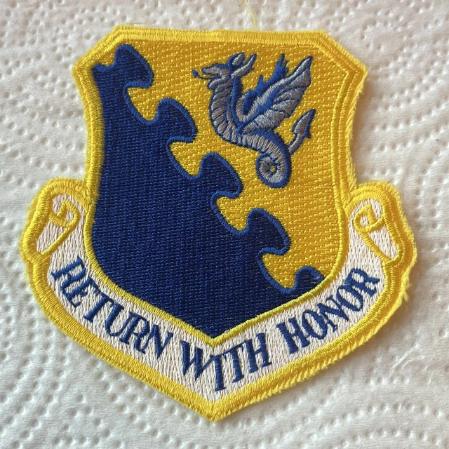 4” USAF 31ST Tactical Fighter Wing Patch RETURN WITH HONOR £9.52 ...