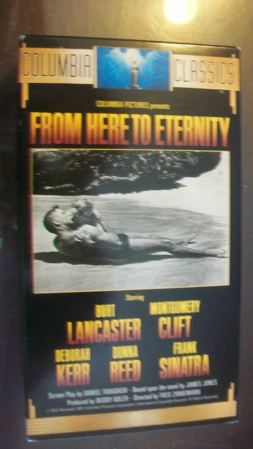 FROM HERE TO Eternity! (Vhs) Frank Sinatra, Burt Lancaster £8.30 - PicClick UK