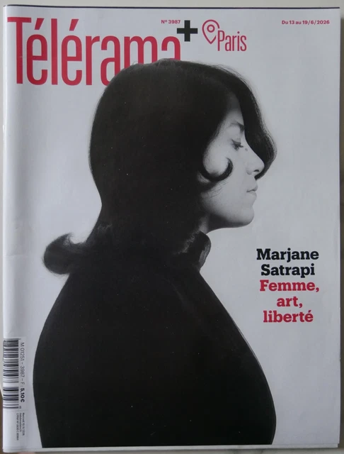 TÉLÉRAMA N°3987 HOMMAGE à Marjane Satrapi - Edgar Morin EUR 8,00 ...