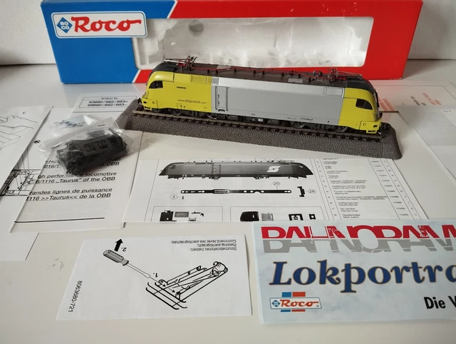 ROCO H0 69682 E-Lok BR1116 der ÖBB, AC mit ESU digital in OVP EUR 139 ...