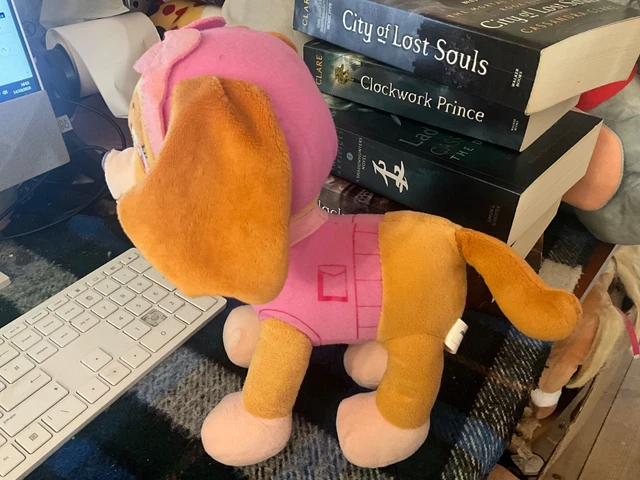 PAW PATROL SKYE Soft Toy Plush Nickelodeon Play By Play Spin Masters 10 ...