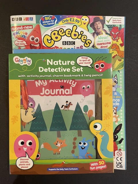 CBEEBIES MAGAZINE ISSUE 615 Nature Detective Set Toys £10.00 - PicClick UK