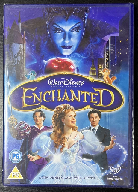 ENCHANTED - AMY Adams, Patrick Dempsey (Walt Disney) - NEW Region 2 DVD ...