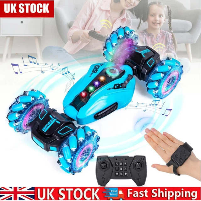 4WD HAND GESTURE Sensing 360° RC Stunt Car Off-Road Remote Control ...
