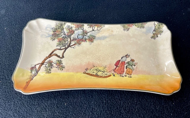 Royal Doulton Old English Scenes The Gleaners 27cm Charger Plate Awaiting Cake £2000