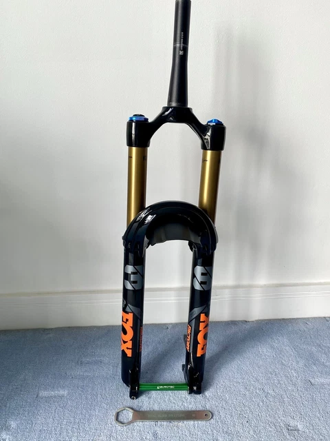 FOX FACTORY 38 Grip2 29er 170mm Travel forks Kashima + Mudguard ...